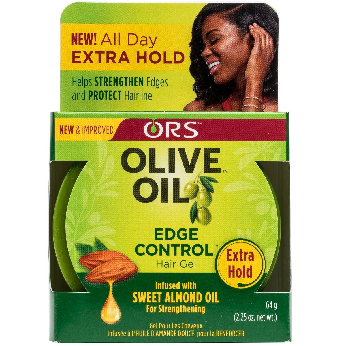 ORS Olive Oil Edge Control Hair Gel - Extra Hold 2.25 oz – Style that ...