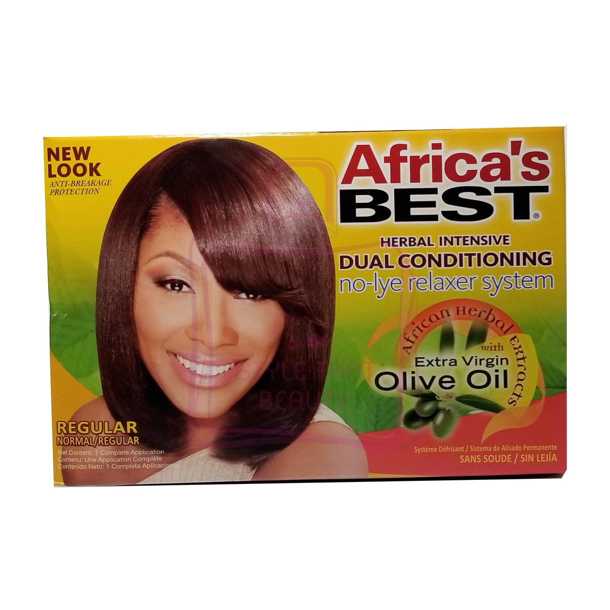 African Best Dual Relaxer No-Lye Kit – Style that beauty inc