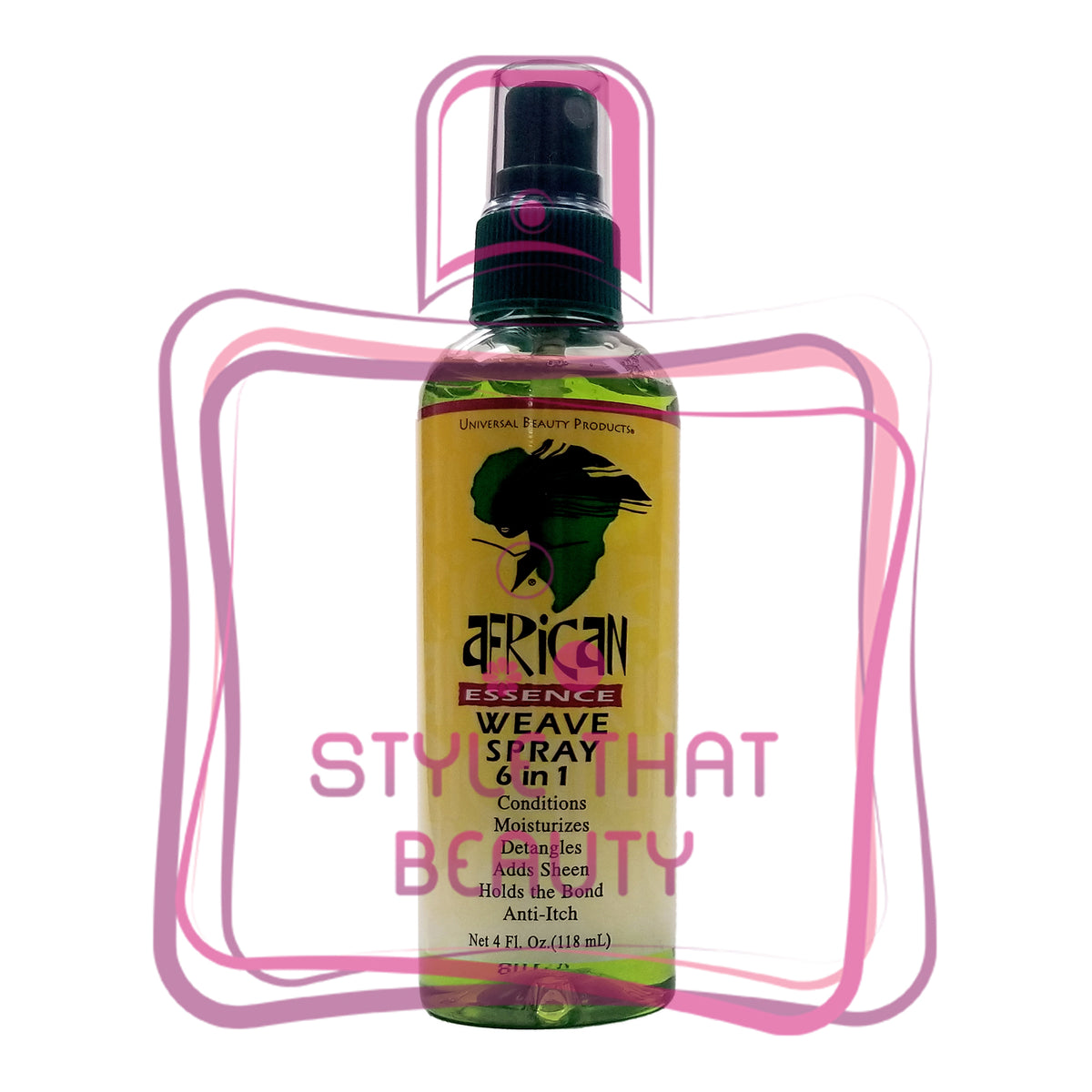 African Essence 6 in 1 Weave Spray – Style that beauty inc