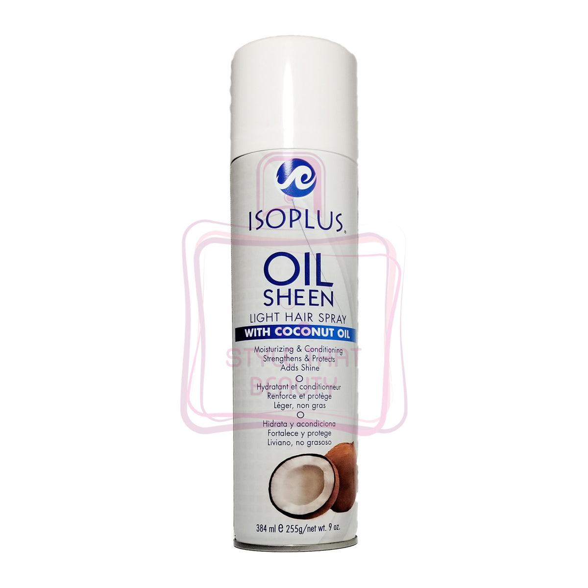 Isoplus Sheen Spray [coconut Light] – Style that beauty inc