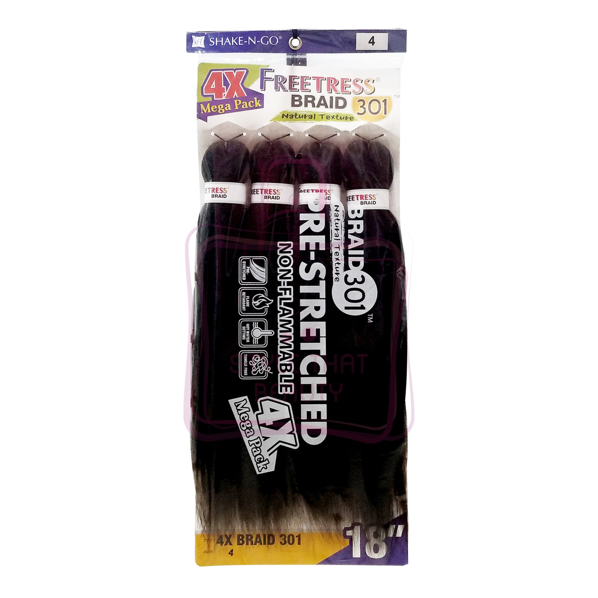 Shake N Go Freetress Braid 301 Pre Stretched 4x – Style that beauty inc